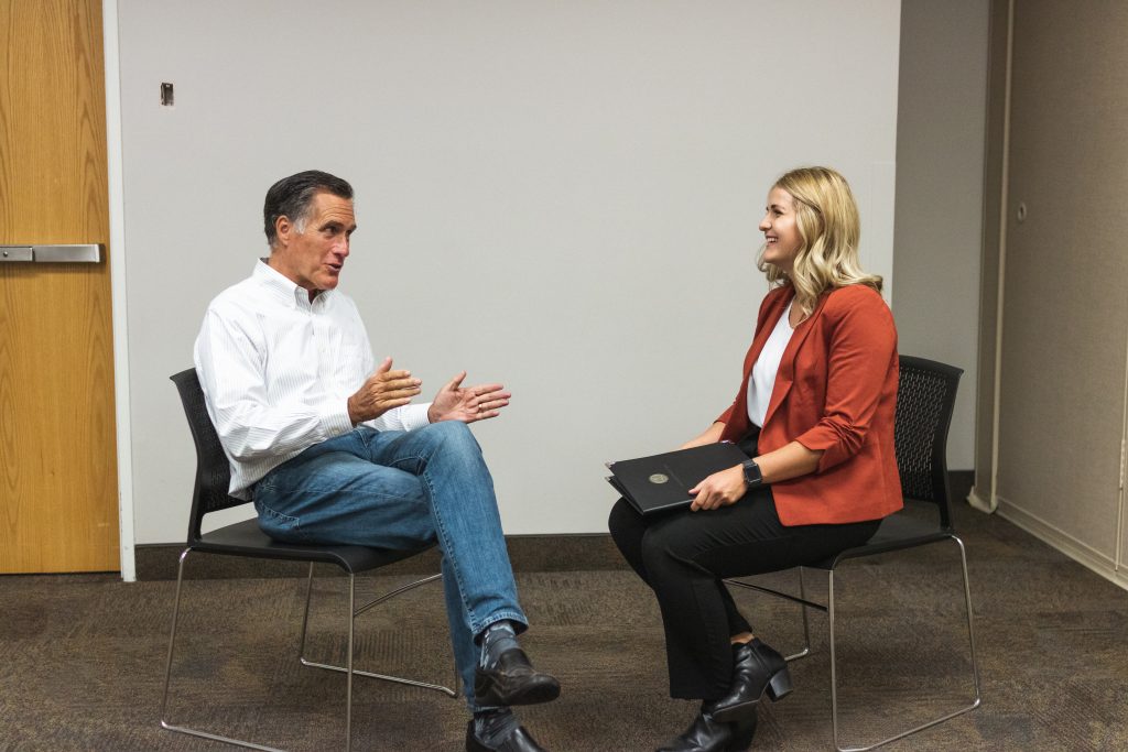 Sit Down with Senator Mitt Romney - SUU News