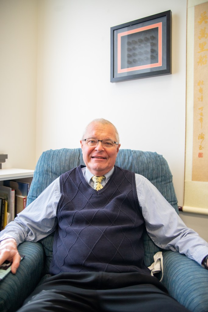 Dr. Christensen Shows Resilience in His Last Year of Teaching While ...