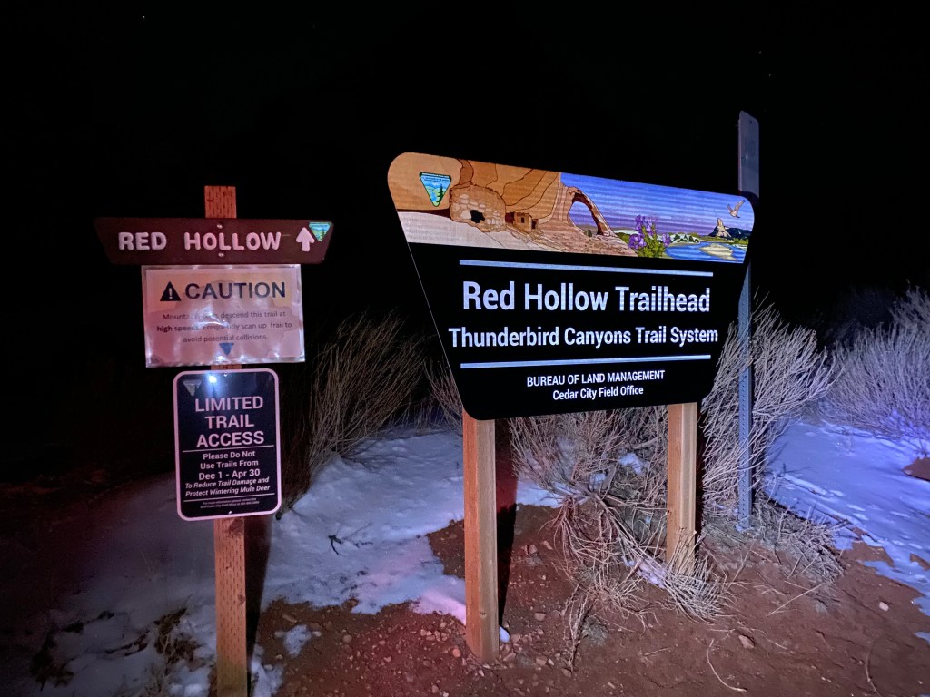 A hike under the stars at Red Hollow - SUU News
