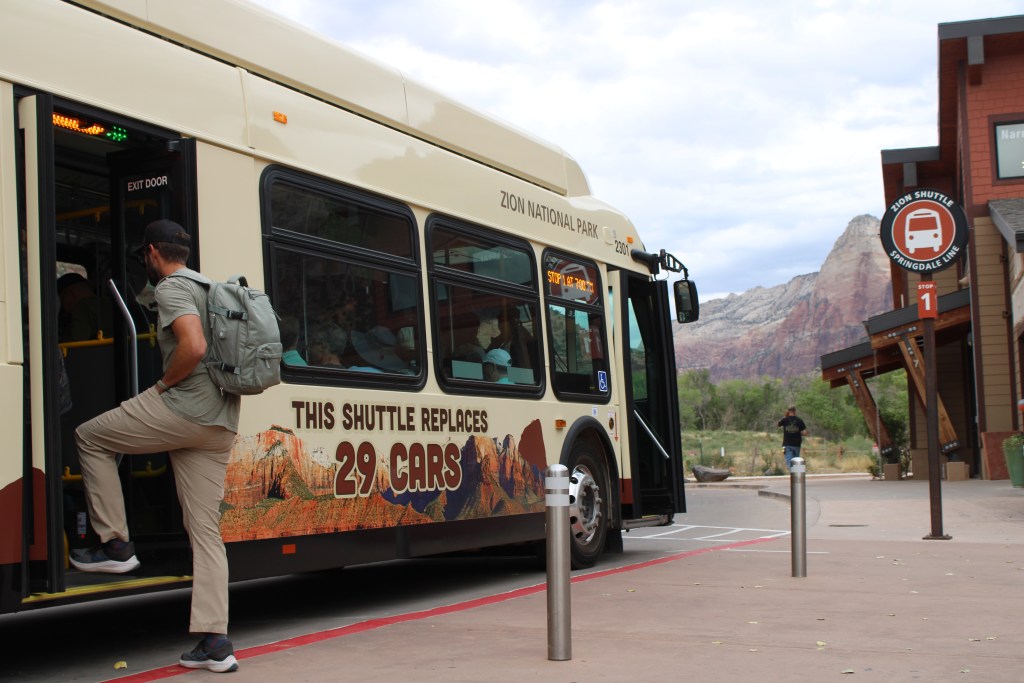 Eco-friendly electric shuttles roll out at Zion National Park - SUU News