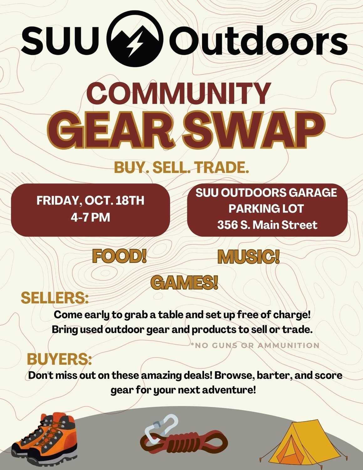 SUU Outdoors will host their annual community gear swap - SUU News